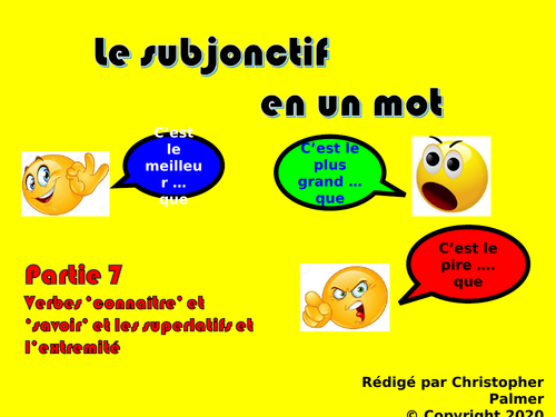 French: The subjunctive in a nutshell - Part 7: Connaitre and savoir ...