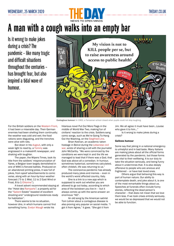 The Day debate: Is it wrong to make jokes during a crisis? | Teaching ...