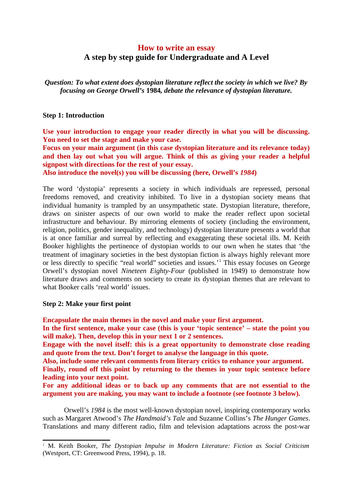 How to write an essay | Teaching Resources