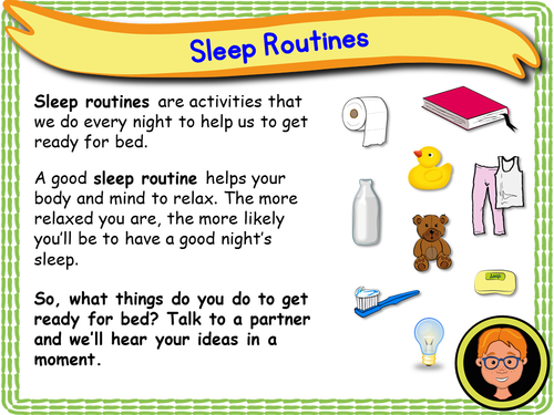 Sleep - KS1 PSHE | Teaching Resources