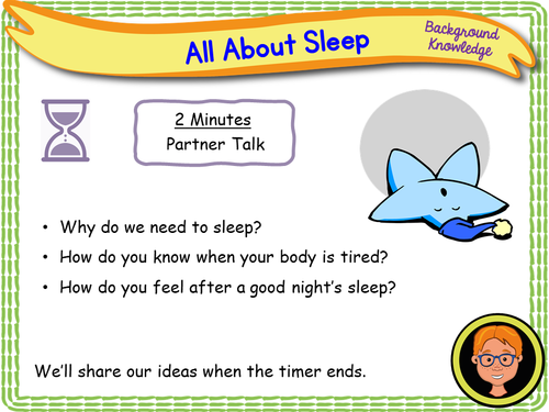 Sleep - KS1 PSHE | Teaching Resources