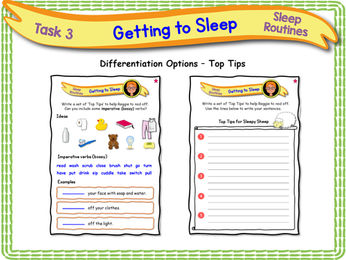 Sleep - KS1 PSHE | Teaching Resources