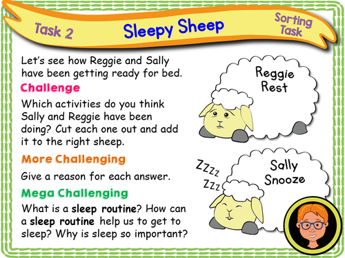 Sleep - KS1 PSHE | Teaching Resources