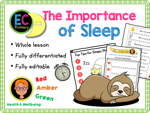 Sleep - KS1 PSHE | Teaching Resources