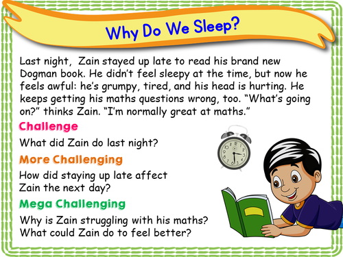 Sleep - KS1 PSHE | Teaching Resources