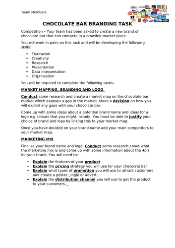 Year 9 Project work to develop skills for 3 Year KS4 curriculum ...