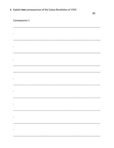 Lesson: Why was the Cuban Revolution so significant during the Cold War ...