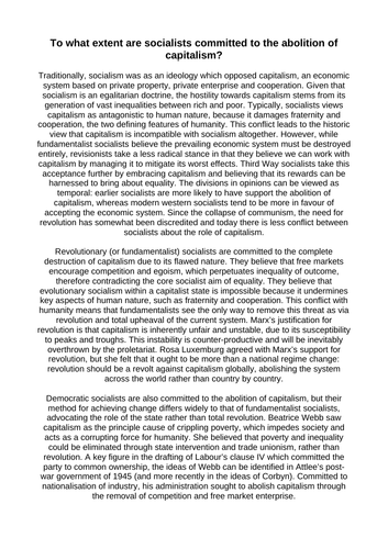 A Level Politics Ideologies Essays and Essay Plans (A*) | Teaching ...