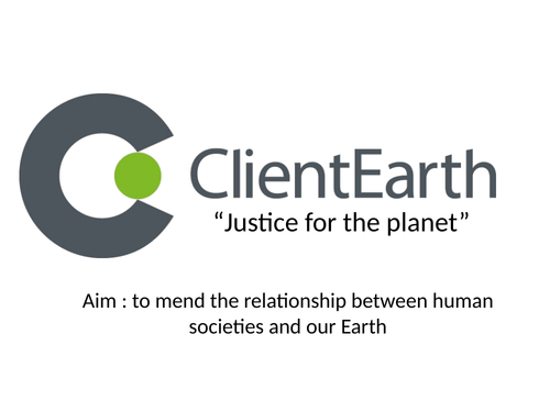 Client Earth Case Study | Teaching Resources