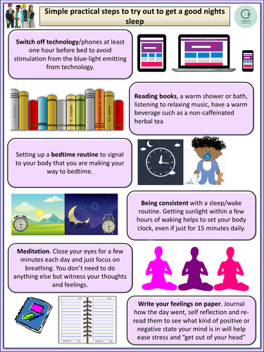 Sleep + Mental Health Wellbeing - Home Learning | Teaching Resources