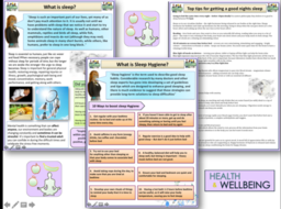 Sleep Hygiene and Mental Health - Home Learning | Teaching Resources