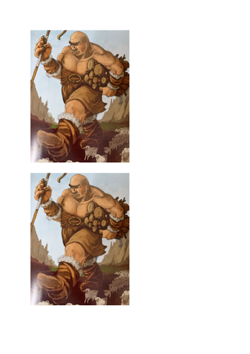 Outstanding Year 5/6 Character Description – Cyclops from Odysseus and ...