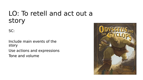 Year 5/6 Creative Writing Myths – adapted story based around Odysseus ...