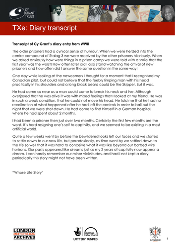 Celebrate the Life and Work of Cy Grant | Teaching Resources