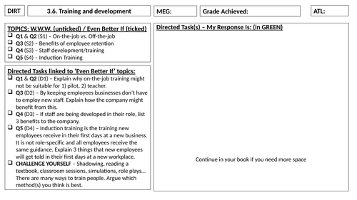 FULL DIFFERENTIATED LESSON: Training (LESSON PLAN, PPT, ASSESSMENT ...