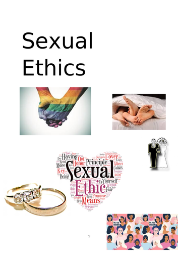 Sexual Ethics Workbook and Power Points | Teaching Resources