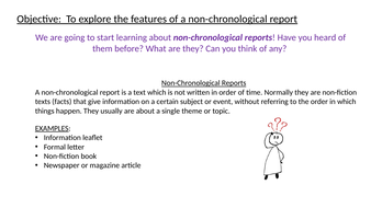 Non-Chronological Reports Volcanoes Year 2 | Teaching Resources