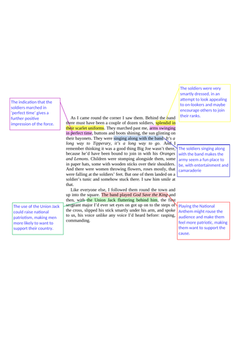 WW1/WW2 English scheme of work | Teaching Resources