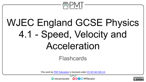 WJEC England/ Eduqas GCSE Physics Flashcards | Teaching Resources WJEC England/ Eduqas GCSE Physics Flashcards | Teaching Resources
