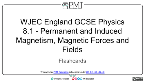 WJEC England/ Eduqas GCSE Physics Flashcards | Teaching Resources WJEC England/ Eduqas GCSE Physics Flashcards | Teaching Resources