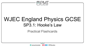 WJEC England/ Eduqas GCSE Physics Practical Flashcards | Teaching Resources