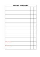 Instructions English scheme of work | Teaching Resources