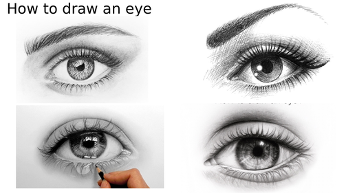 How to draw an eye | Teaching Resources