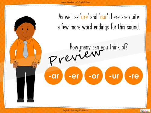 Common Word Endings | Teaching Resources