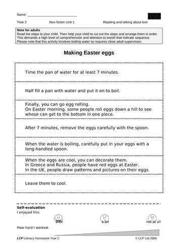 Year 2 Literacy/English Home Learning Pack (50 sheets) including ...