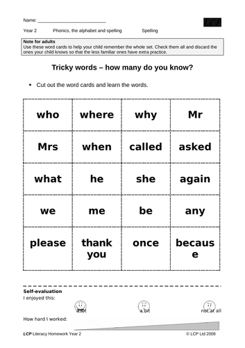 Year 2 Literacy/English Home Learning Pack (50 sheets) including ...