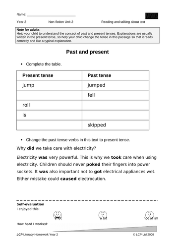 Year 2 Literacy/English Home Learning Pack (50 sheets) including ...