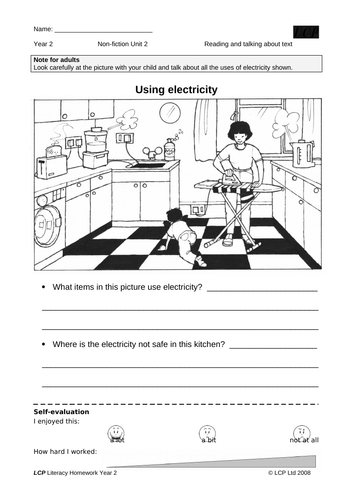 Year 2 Literacy/English Home Learning Pack (50 sheets) including ...