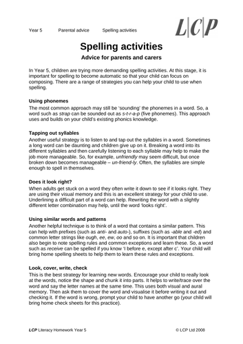 Year 5 English/Literacy Home Learning Pack (44 sheets) includes ...