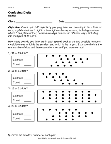 Year 2 Maths Home Learning Pack ( 39 sheets) including Parental ...