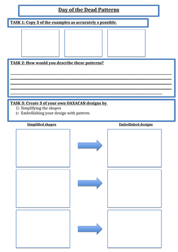 Art Day of the Dead | Teaching Resources