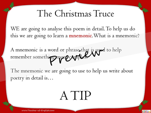 Christmas Poetry Unit - Year 6/7 | Teaching Resources