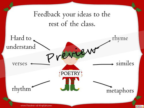 Christmas Poetry Unit - Year 6/7 | Teaching Resources