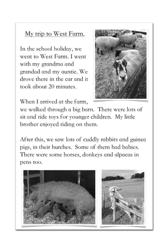 1 Week Literacy Distance Learning: PACK SIX (age 6-9) | Teaching Resources