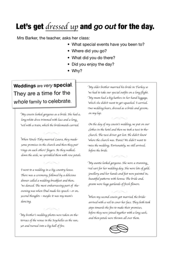 1 WEEK Of Literacy Distance Learning: Pack SIX (age 8-10 years ...