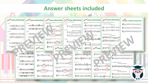 Music Bar Lines | Teaching Resources