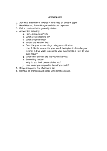 Independent creative writing activities | Teaching Resources