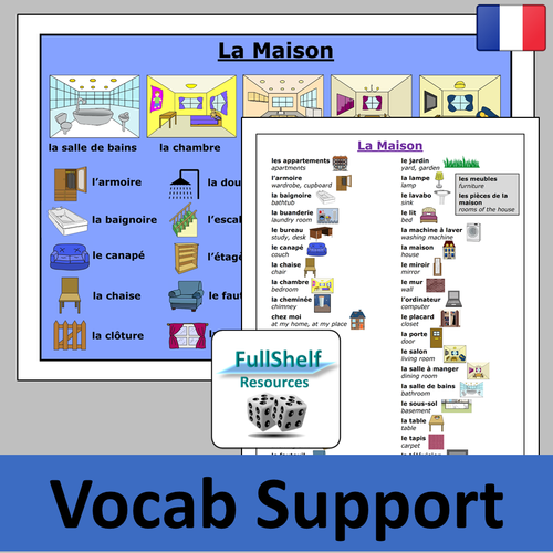 French House La Maison Games | Teaching Resources