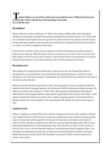 1 WEEK Of Literacy Distance Learning: Pack ONE (age 9-12 years ...