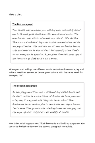 1 WEEK Of Literacy Distance Learning: Pack SIX (age 9-12 years ...