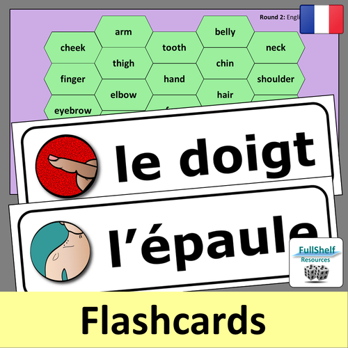 French Body Parts Les Parties du Corps | Teaching Resources
