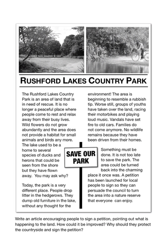 1 WEEK Of Literacy Distance Learning: Pack FOUR (age 12-14 years ...