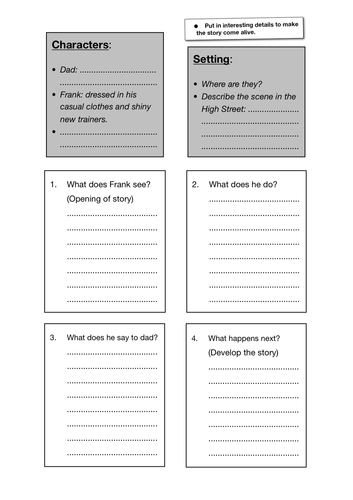 1 WEEK Of Literacy Distance Learning: Pack FIVE (age 12-14 years ...