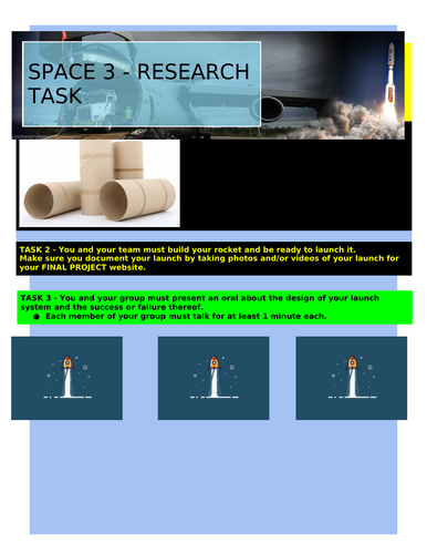 Inquiry/Project Based Learning - Space - Online Learning | Teaching ...