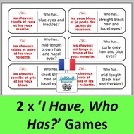 French Physical Descriptions Games | Teaching Resources