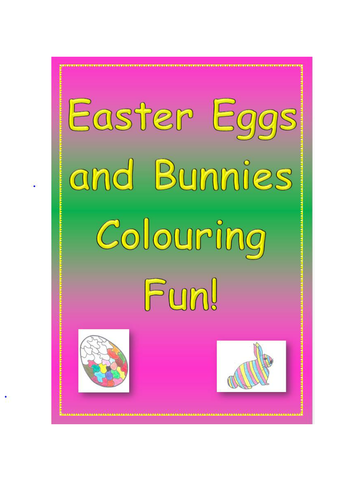 EASTER EGGS AND BUNNIES MINDFULNESS COLOURING SHEETS... | Teaching ...